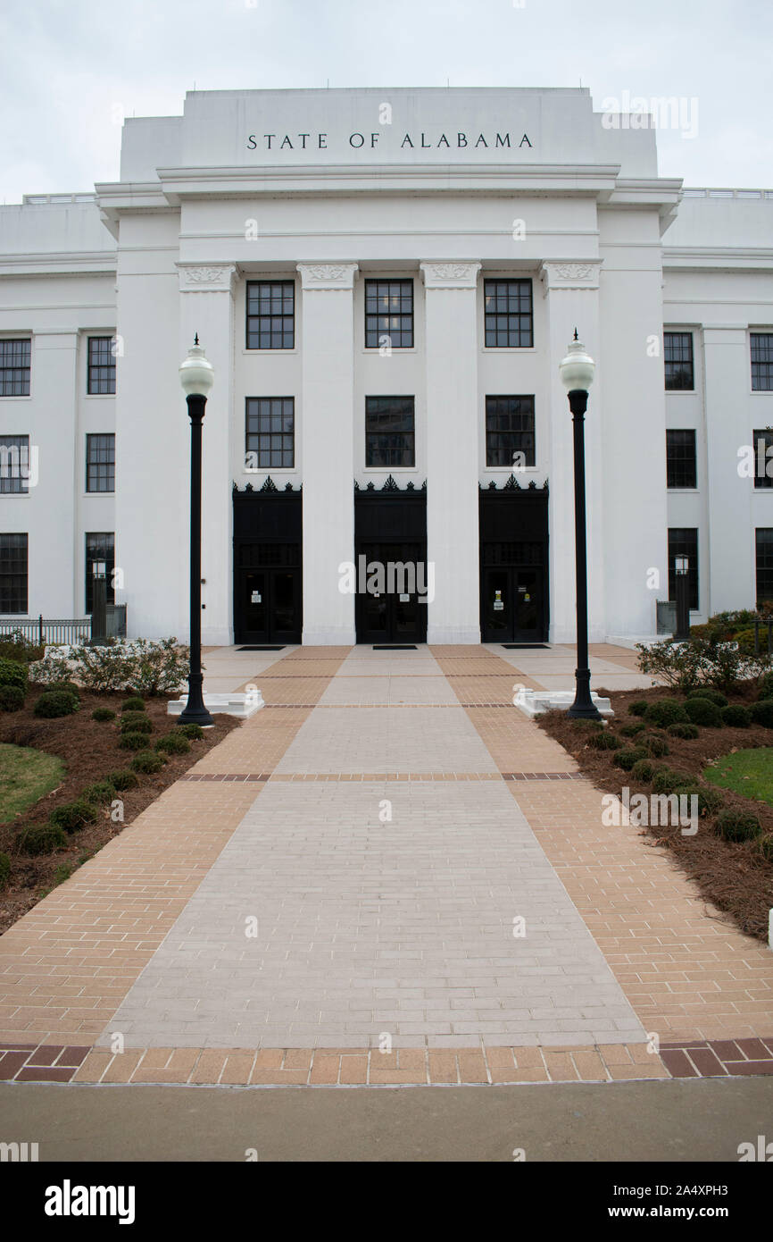 The Alabama Attorney General building is across the street from the ...
