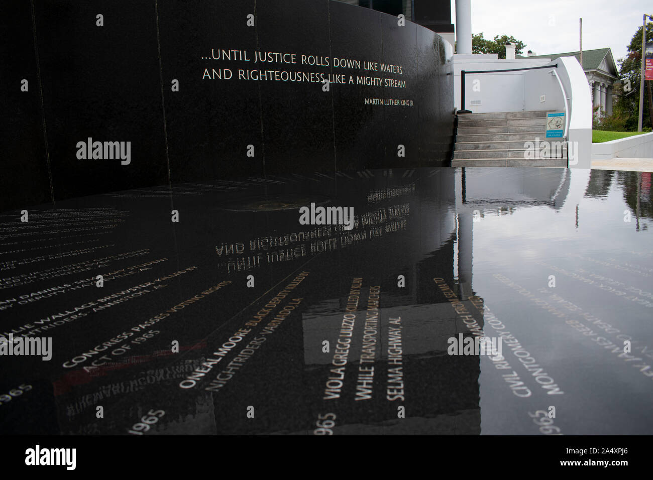 The Civil Rights Memorial in Montgomery, AL is a memorial to 41 people ...