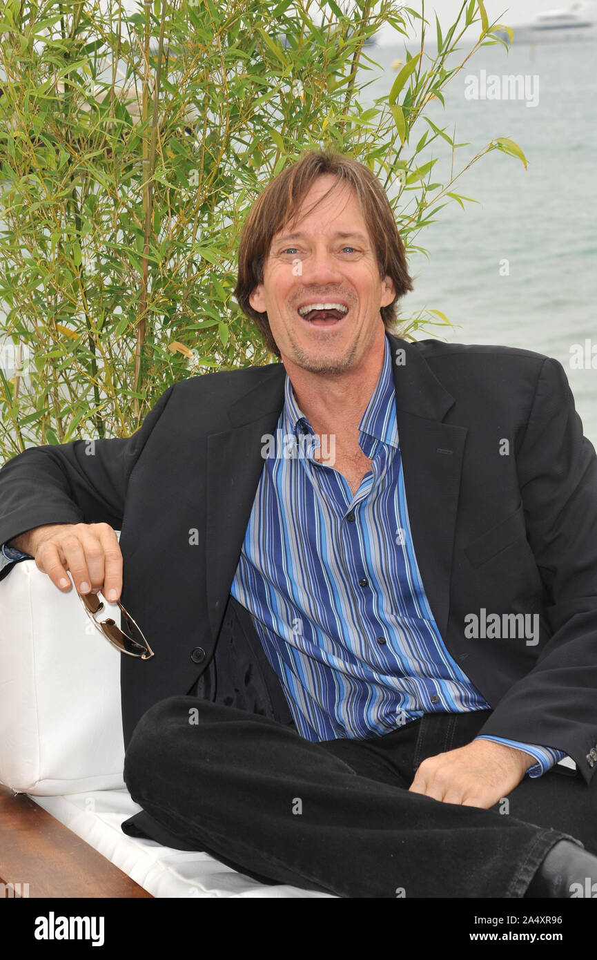 CANNES, FRANCE. May 13, 2011: Kevin Sorbo on the beach in Cannes to ...