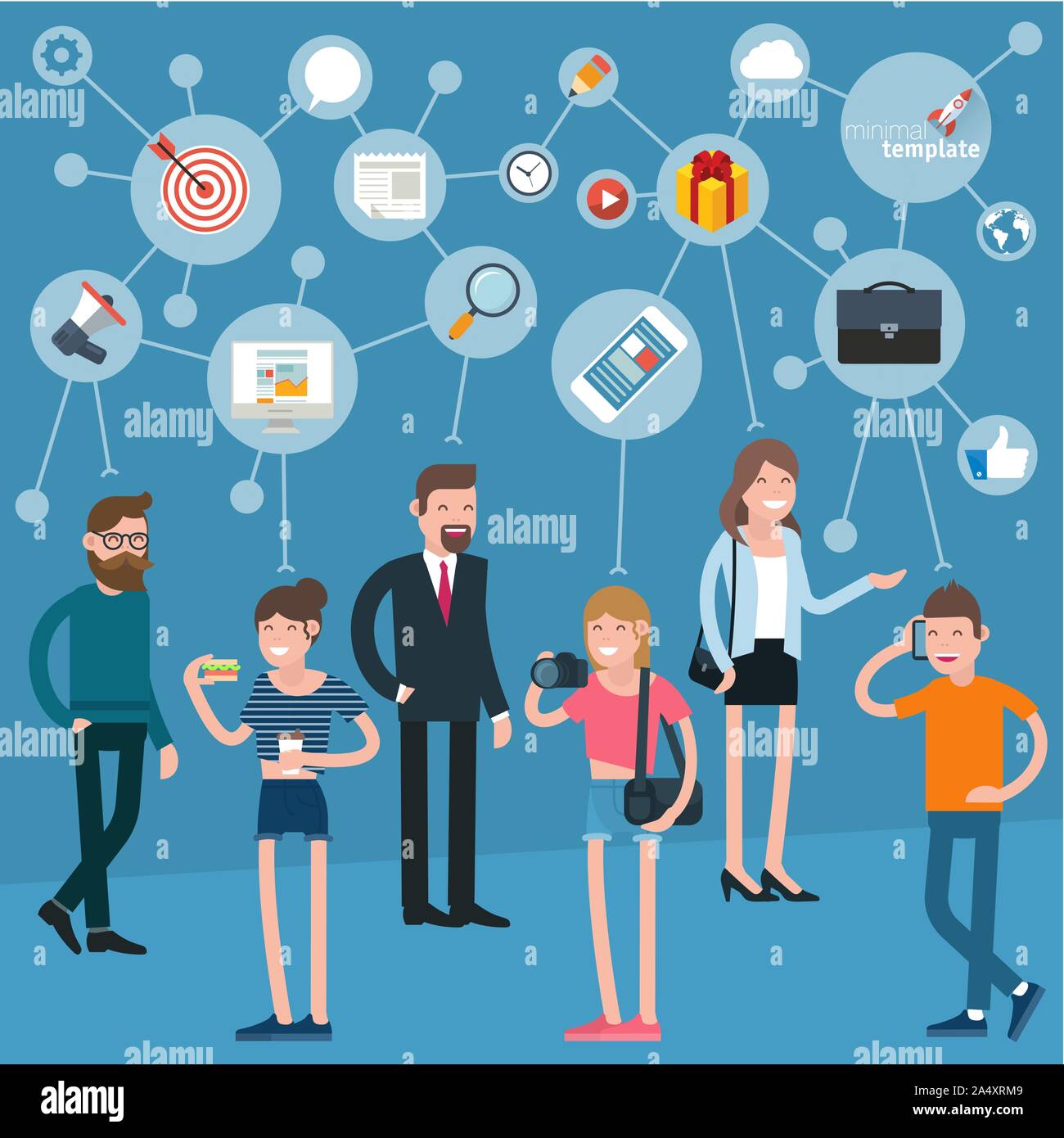 Business teamwork infographics Stock Vector Image & Art - Alamy