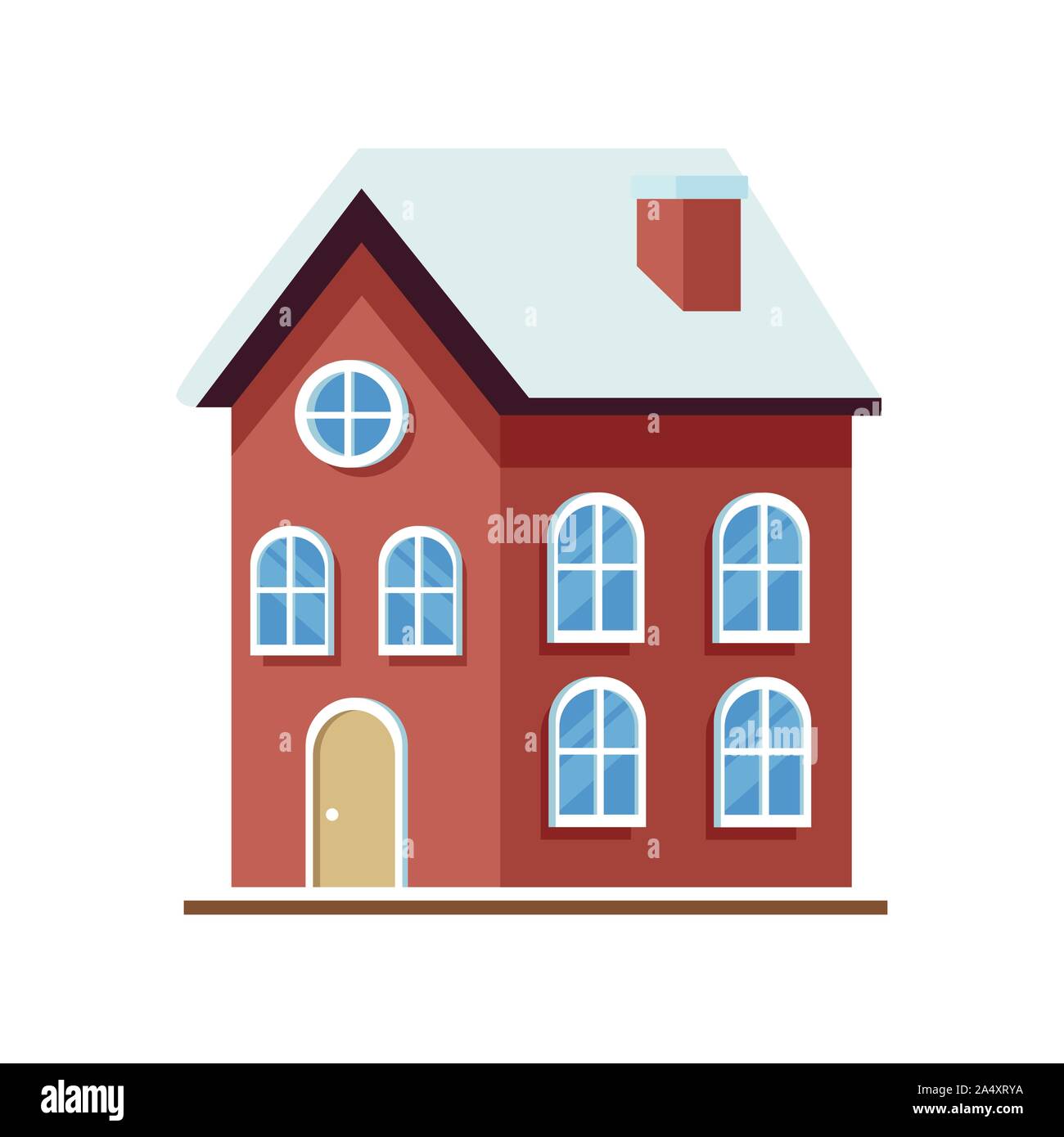 classic house icon, flat design Stock Vector Image & Art - Alamy