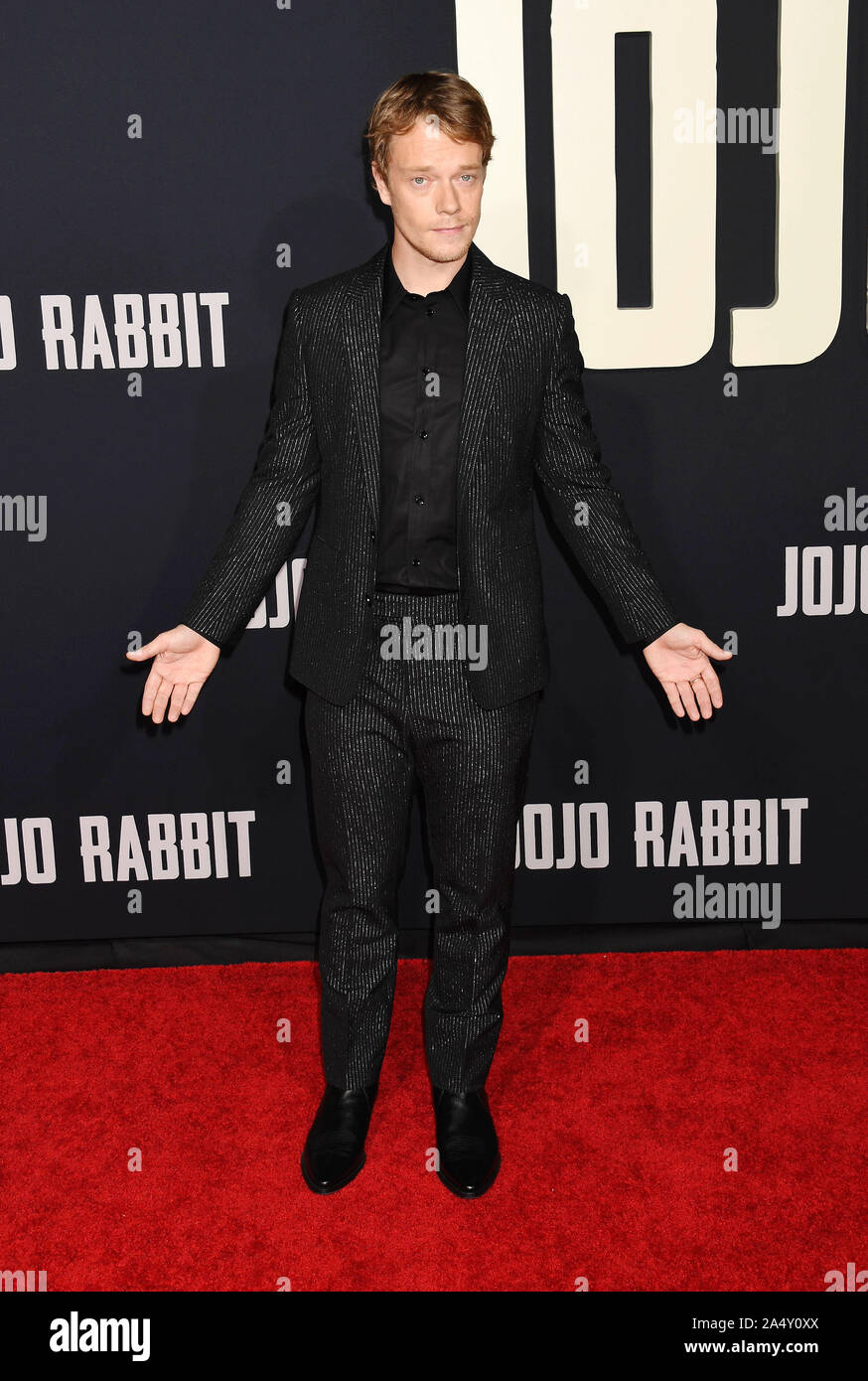 HOLLYWOOD, CA - OCTOBER 15: Alfie Allen attends the premiere of Fox ...