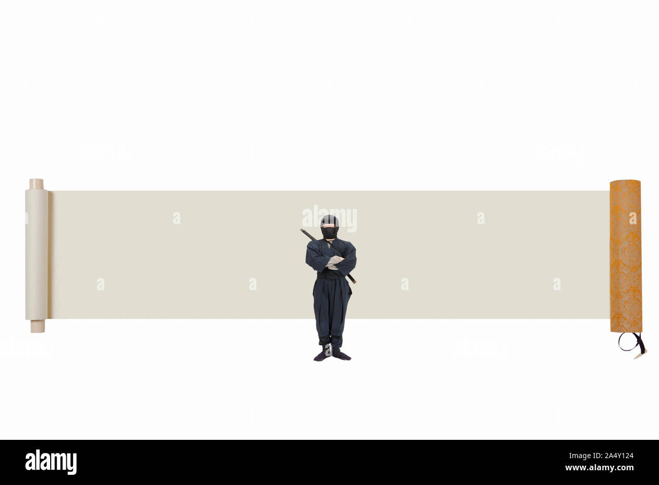 Japanese scroll Cut Out Stock Images & Pictures - Alamy