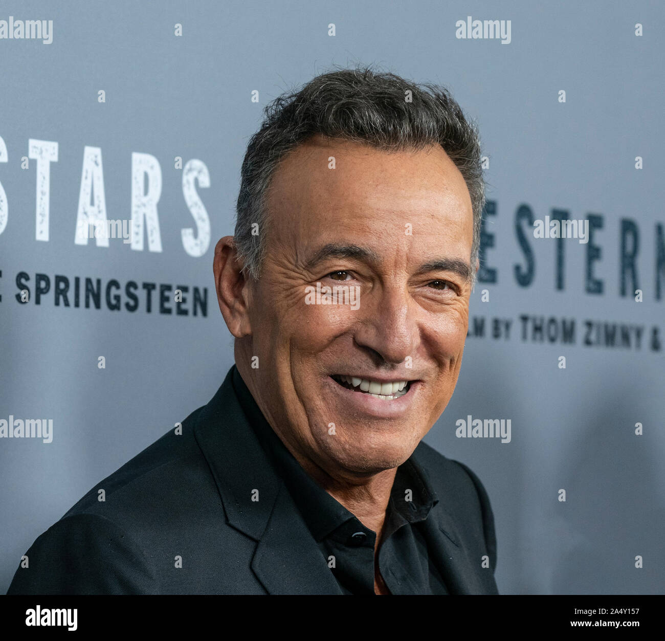 New York, NY - October 16, 2019: Bruce Springsteen attends the New York ...