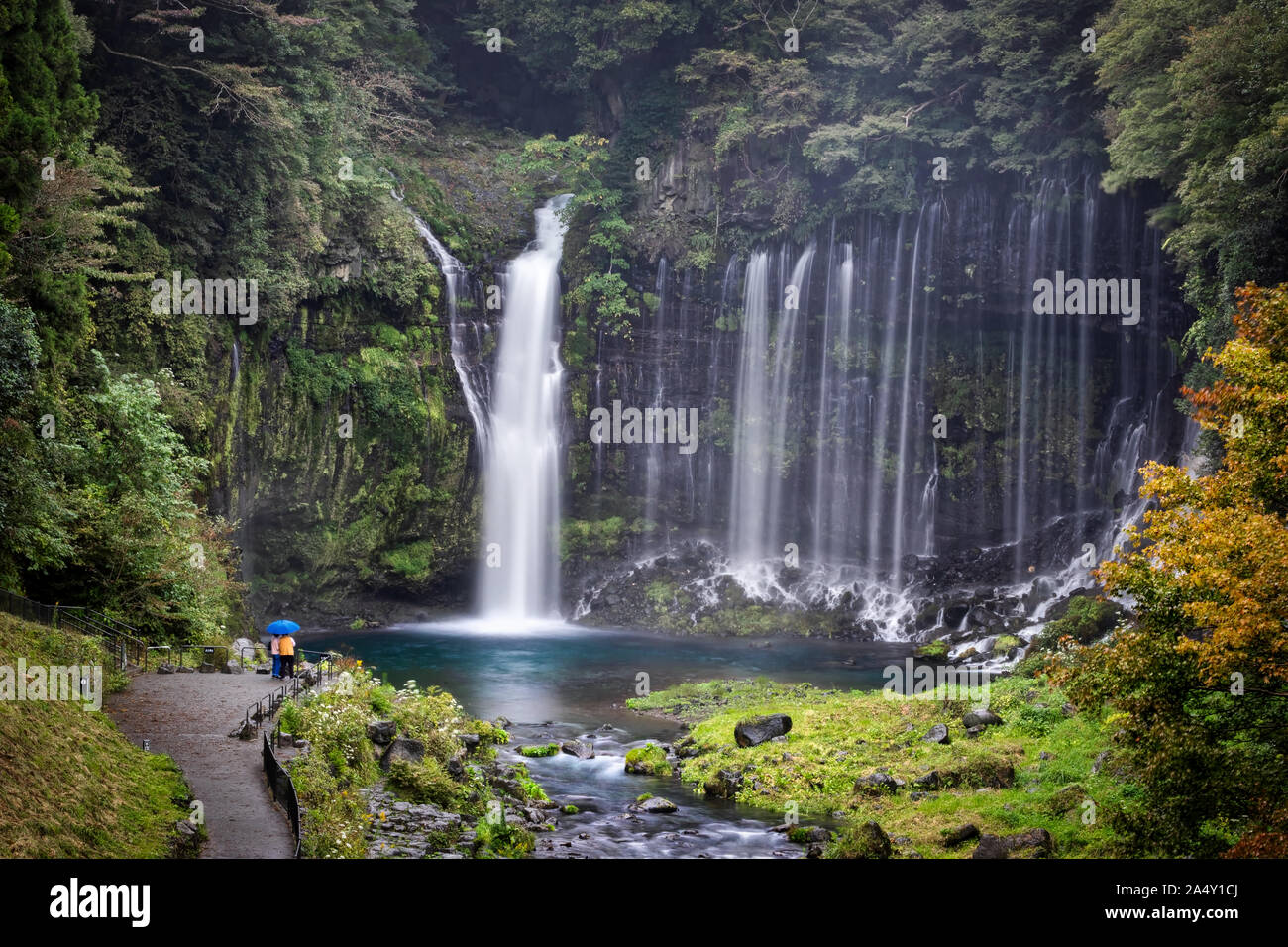 The Shiraito Falls near Fujinomiya, Japan, on the list of Japan's Top ...