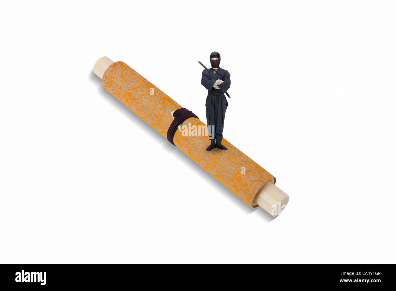 A scroll Cut Out Stock Images & Pictures - Alamy