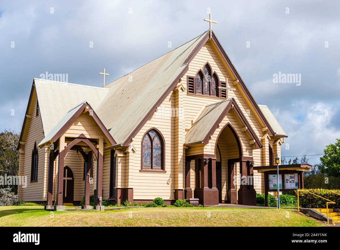 Hawai‘i, the Big Island, Most Sacred Heart of Jesus Catholic Church ...