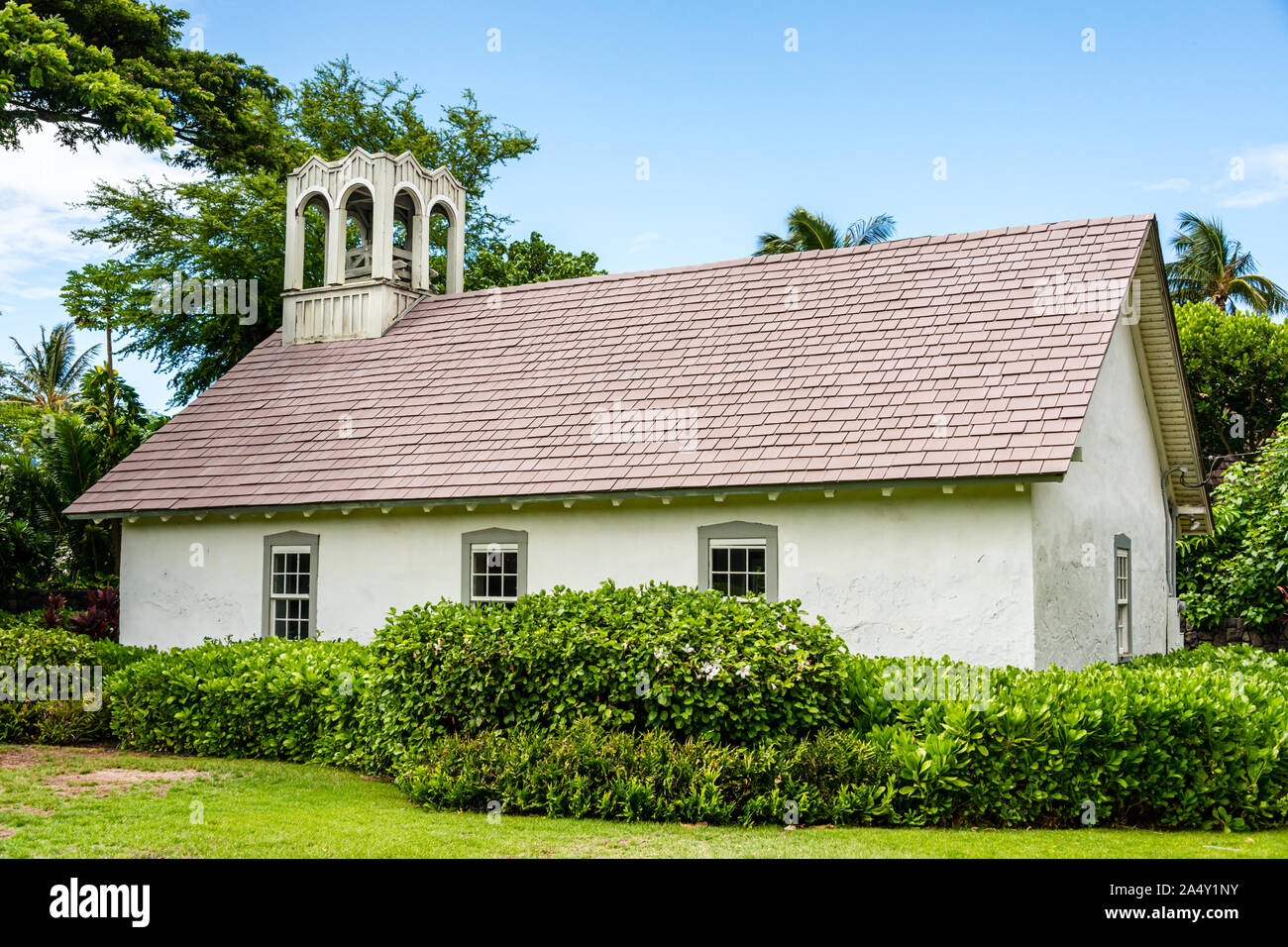 Hawai‘i, the Big Island, Hoku Loa Church Stock Photo - Alamy