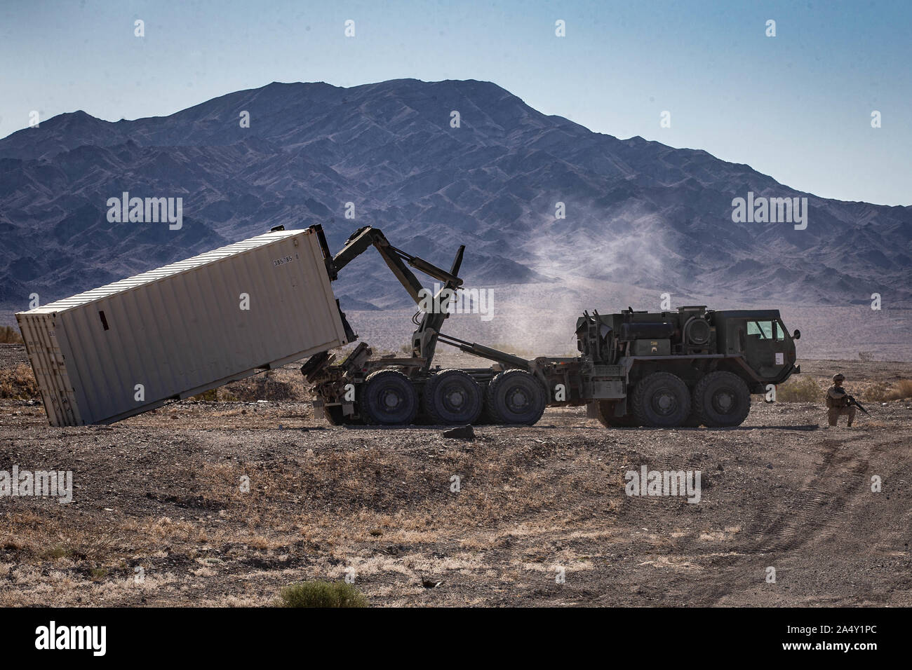 U.S. Marines with Combat Logistics Battalion (CLB) 8, Combat Logistics ...