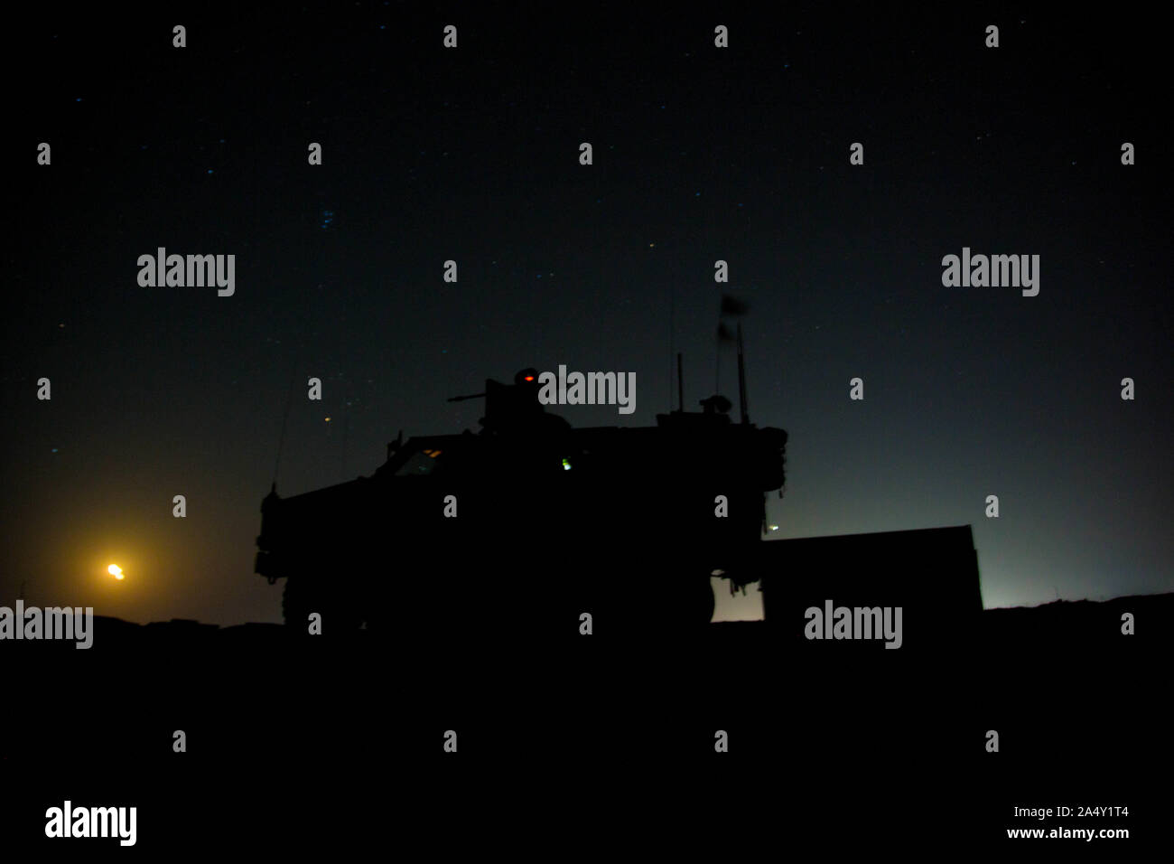 Norwegian soldiers, with Task Force Viking oversee a live fire training ...