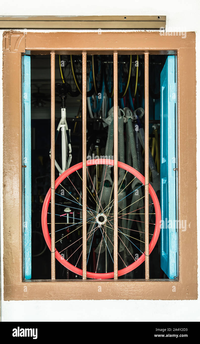 Colorful bike wheel hi-res stock photography and images - Alamy