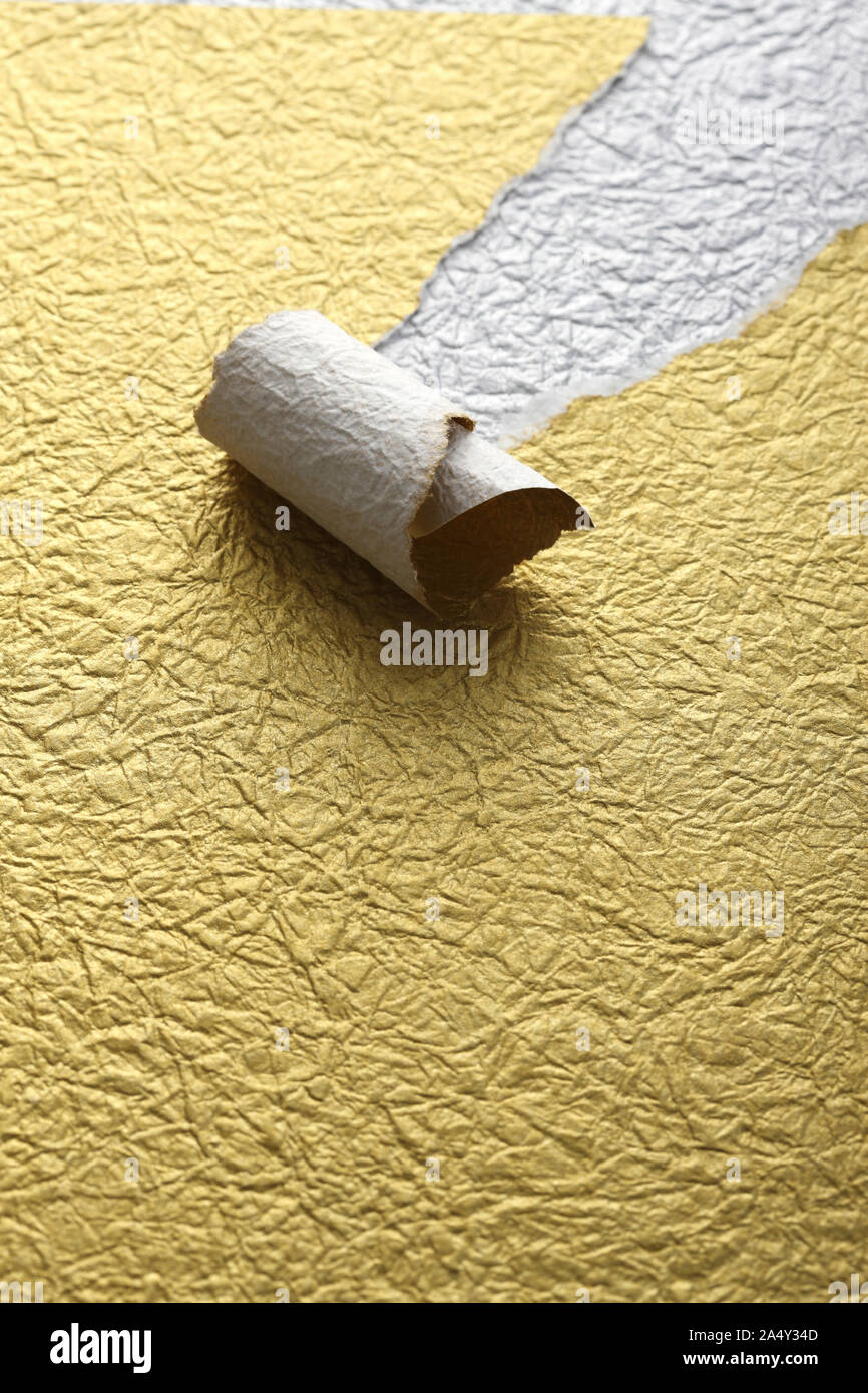 Tearing a paper Stock Photo - Alamy