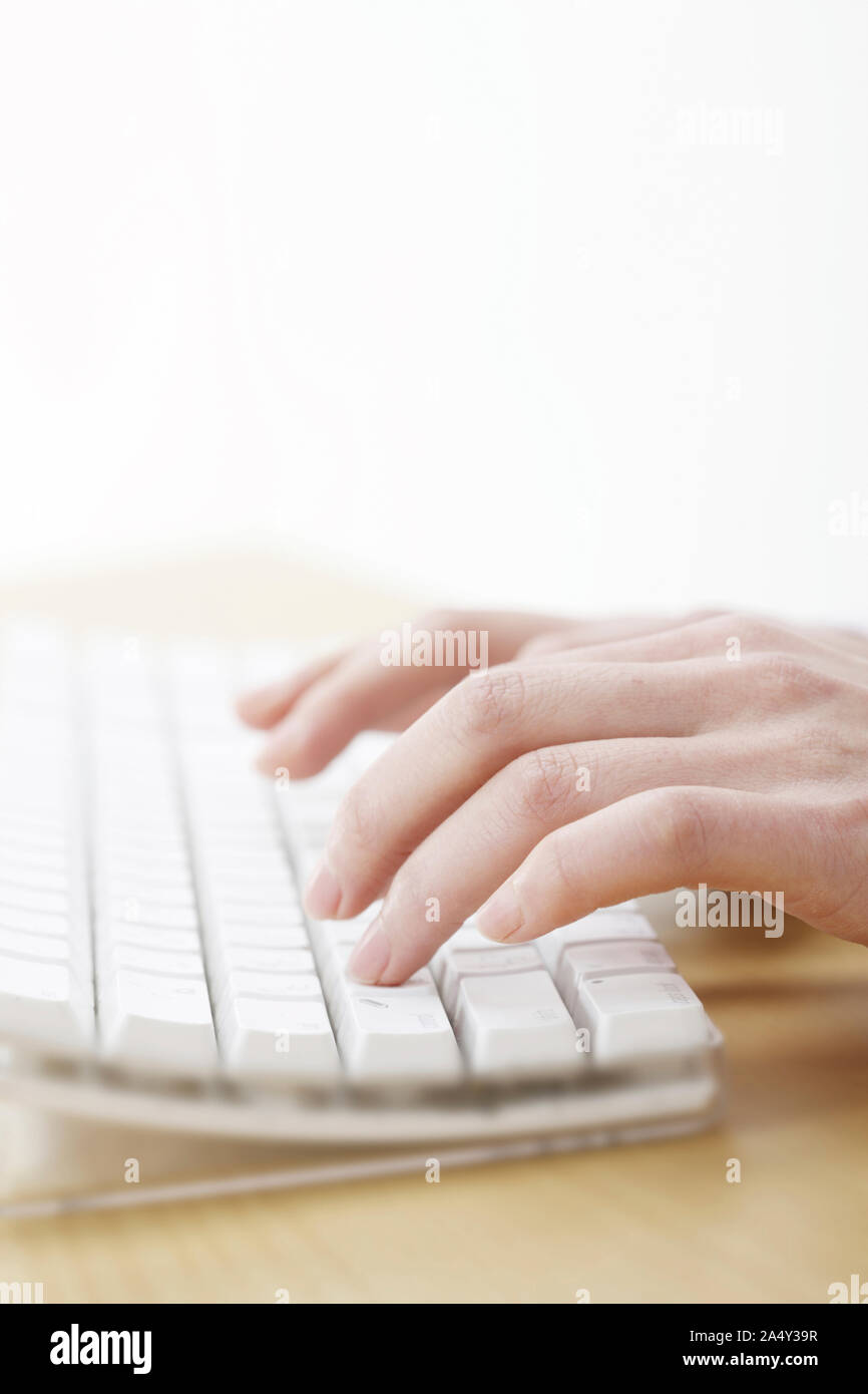 Woman young hand characters hi-res stock photography and images - Alamy