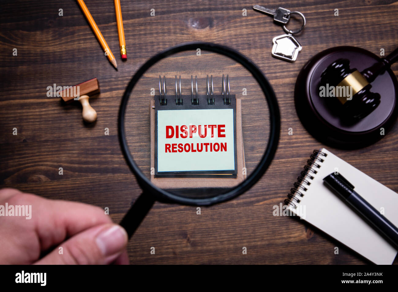 Dispute resolution. Lawyers, litigation, law and justice concept. Man's ...