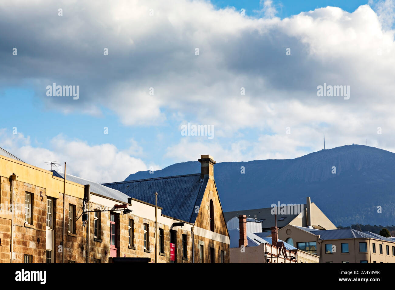 Hobart Australia / The Salamanca Market in Salamanca Place, Hobart ...