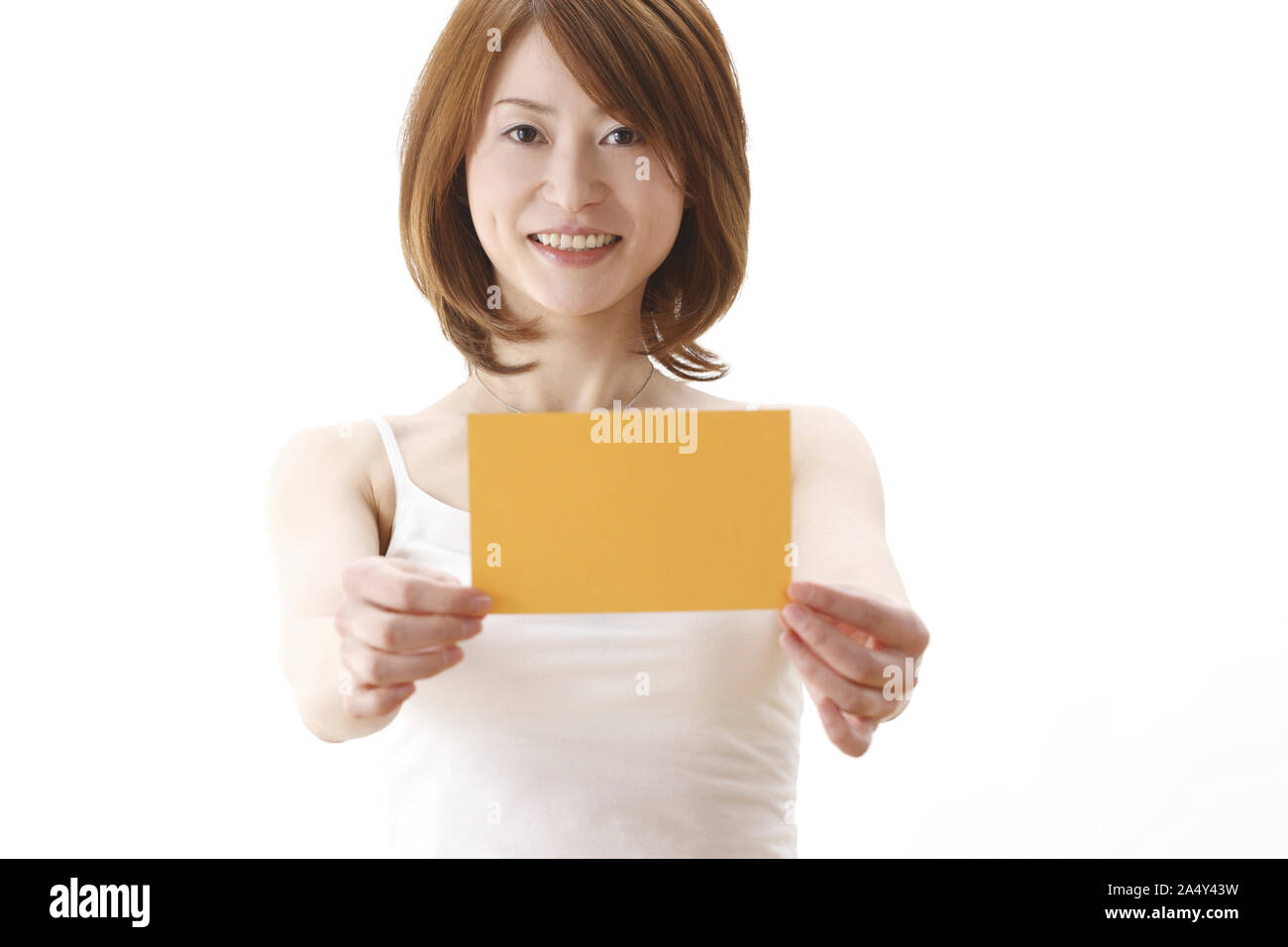 Female referee yellow card hi-res stock photography and images - Alamy