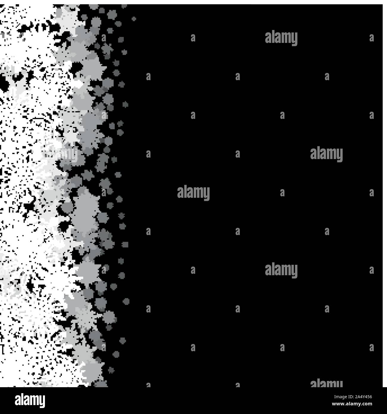 Rectangular frame with small snowflakes Stock Vector Image & Art - Alamy