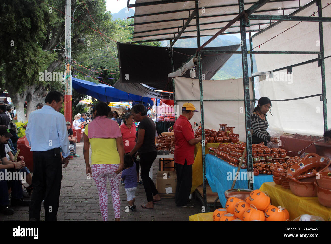 Tepoztlan, Morelos State, Mexico Stock Photo - Alamy