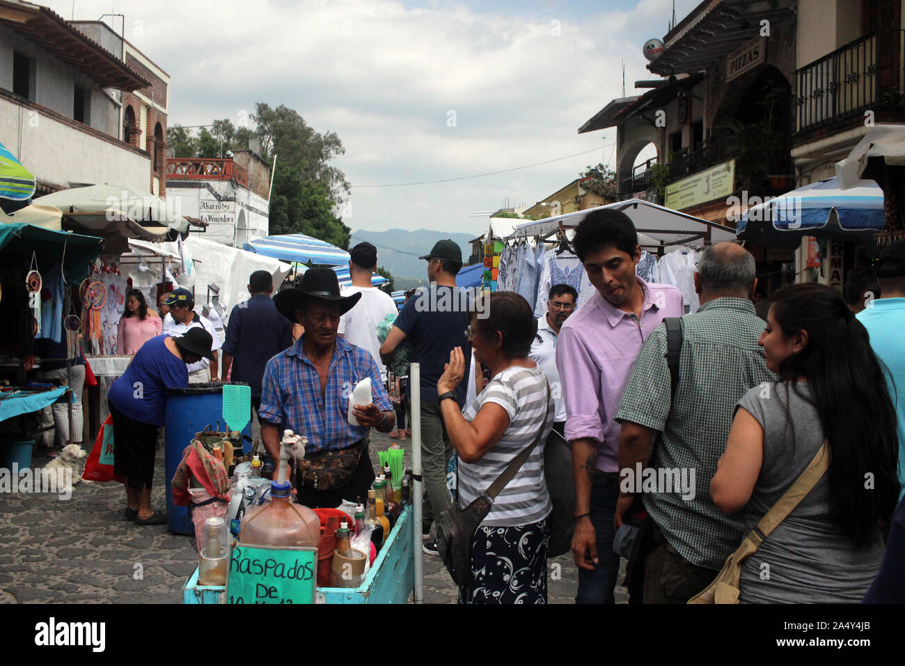 Tepoztlan, Morelos State, Mexico Stock Photo - Alamy
