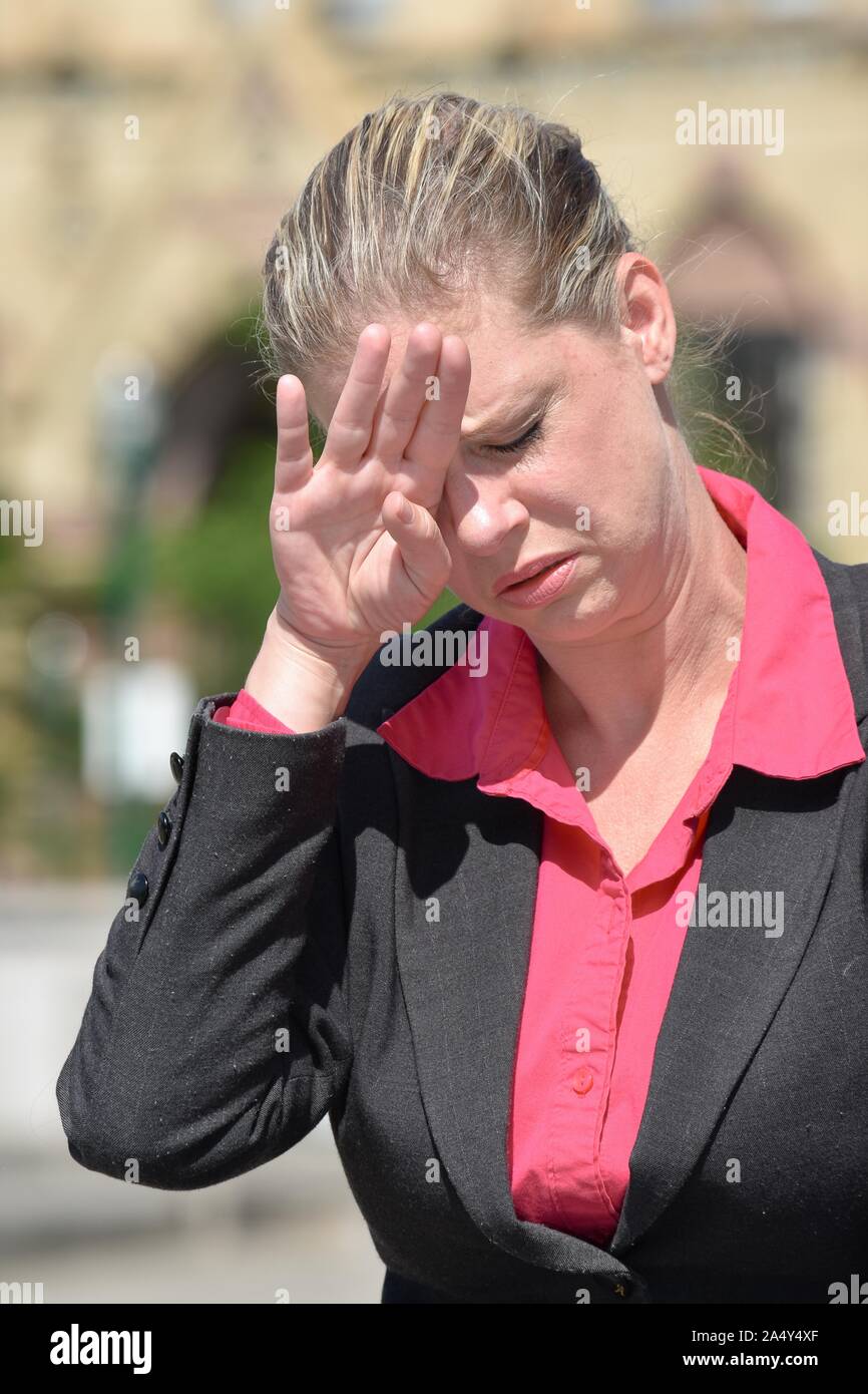 Anxious maturity hi-res stock photography and images - Alamy