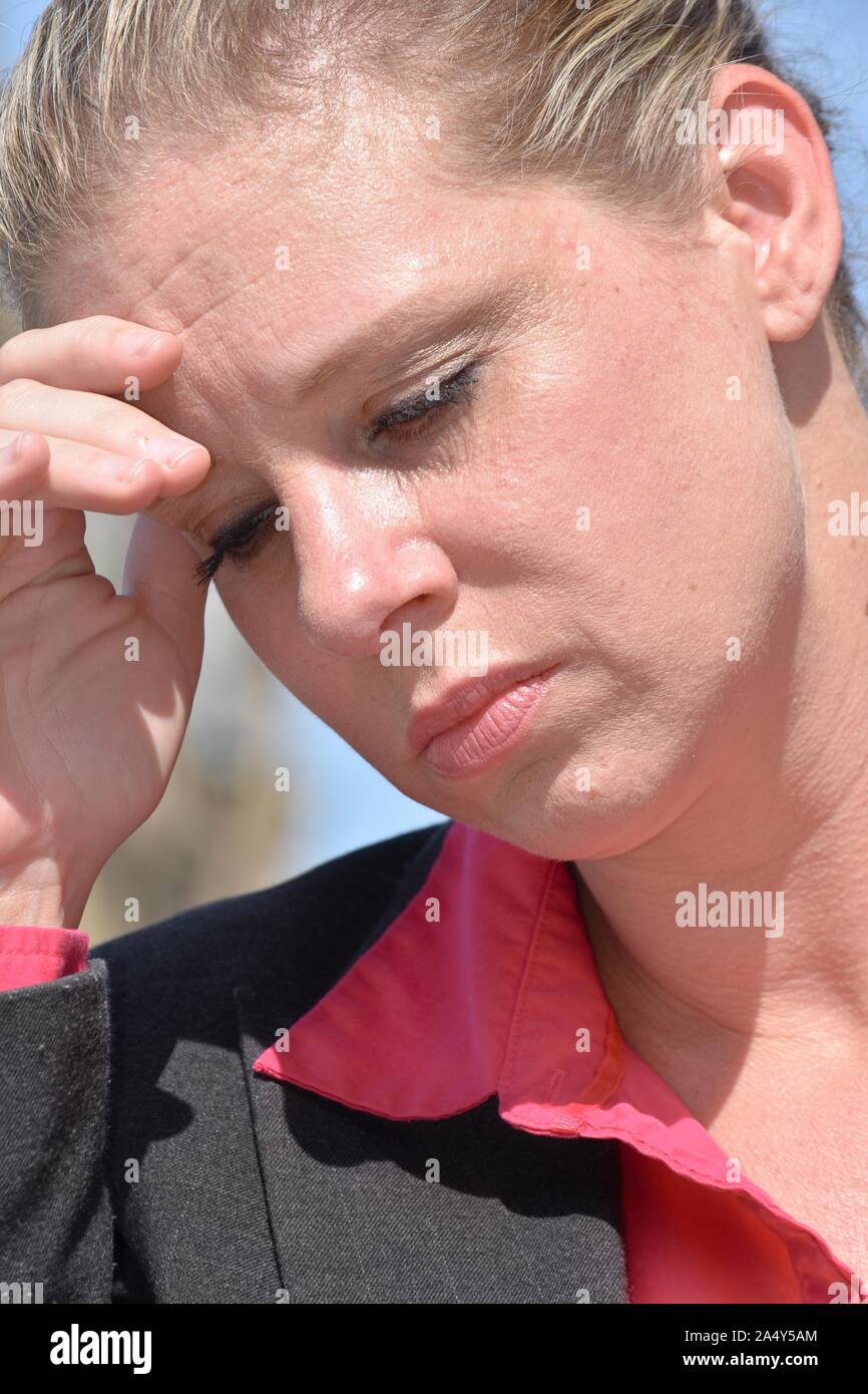 Anxious maturity hi-res stock photography and images - Alamy