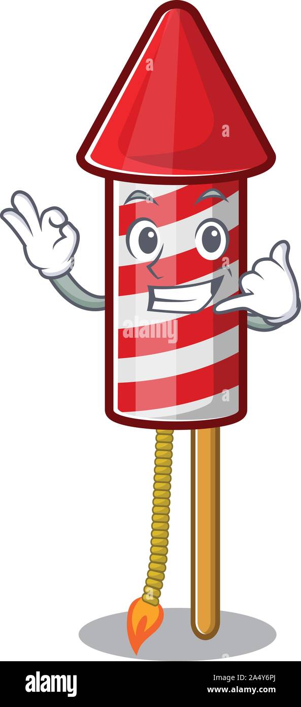 Multicolored fireworks on holiday Cut Out Stock Images & Pictures - Alamy