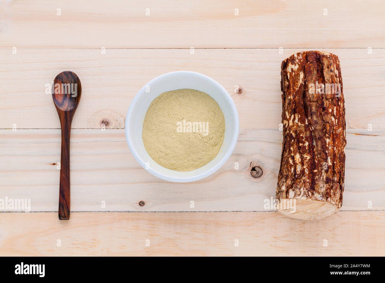 Natural Spa Ingredients Tanaka traditional skin care from Myanmar Stock ...