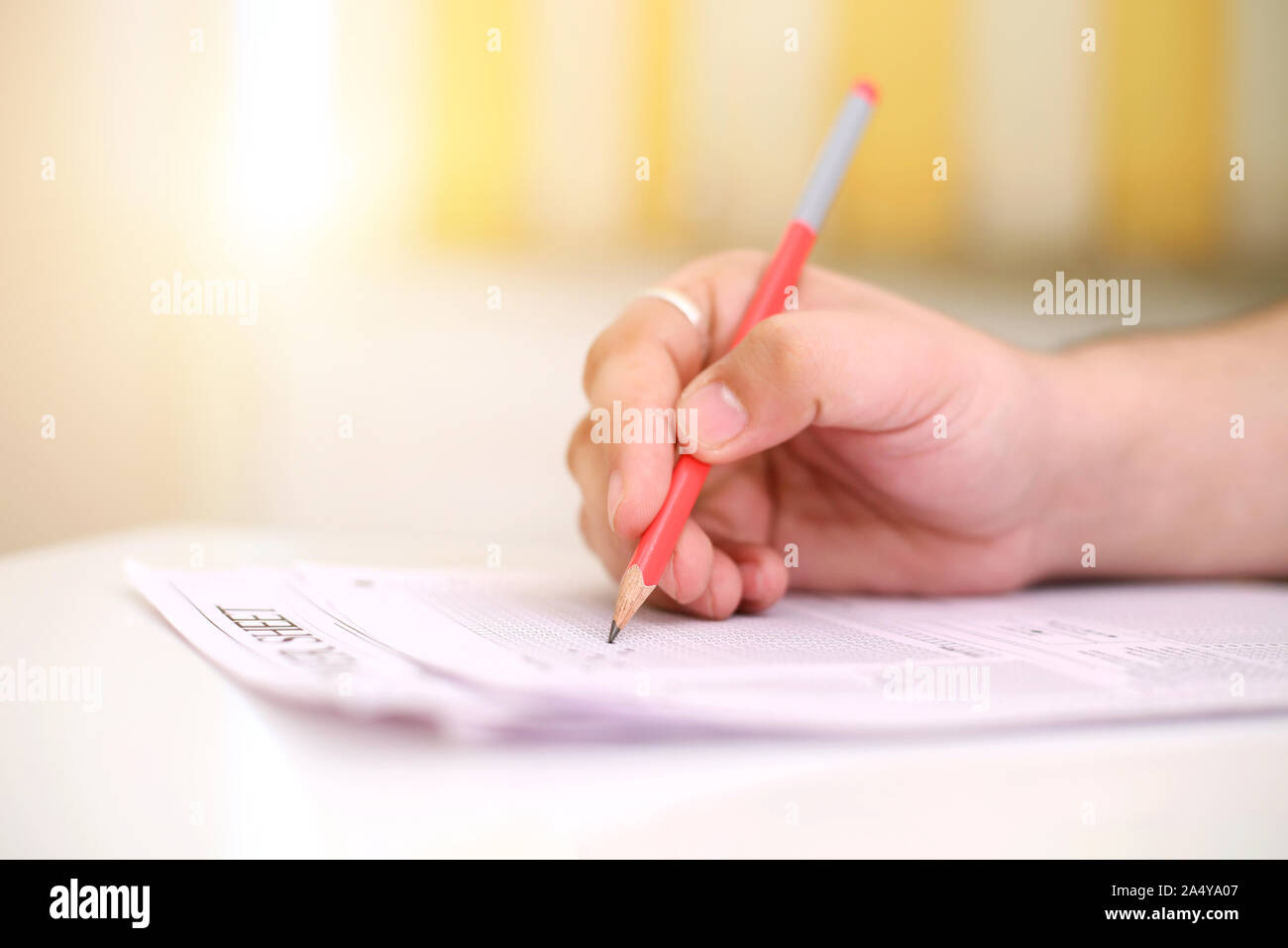 Omr test hi-res stock photography and images - Alamy