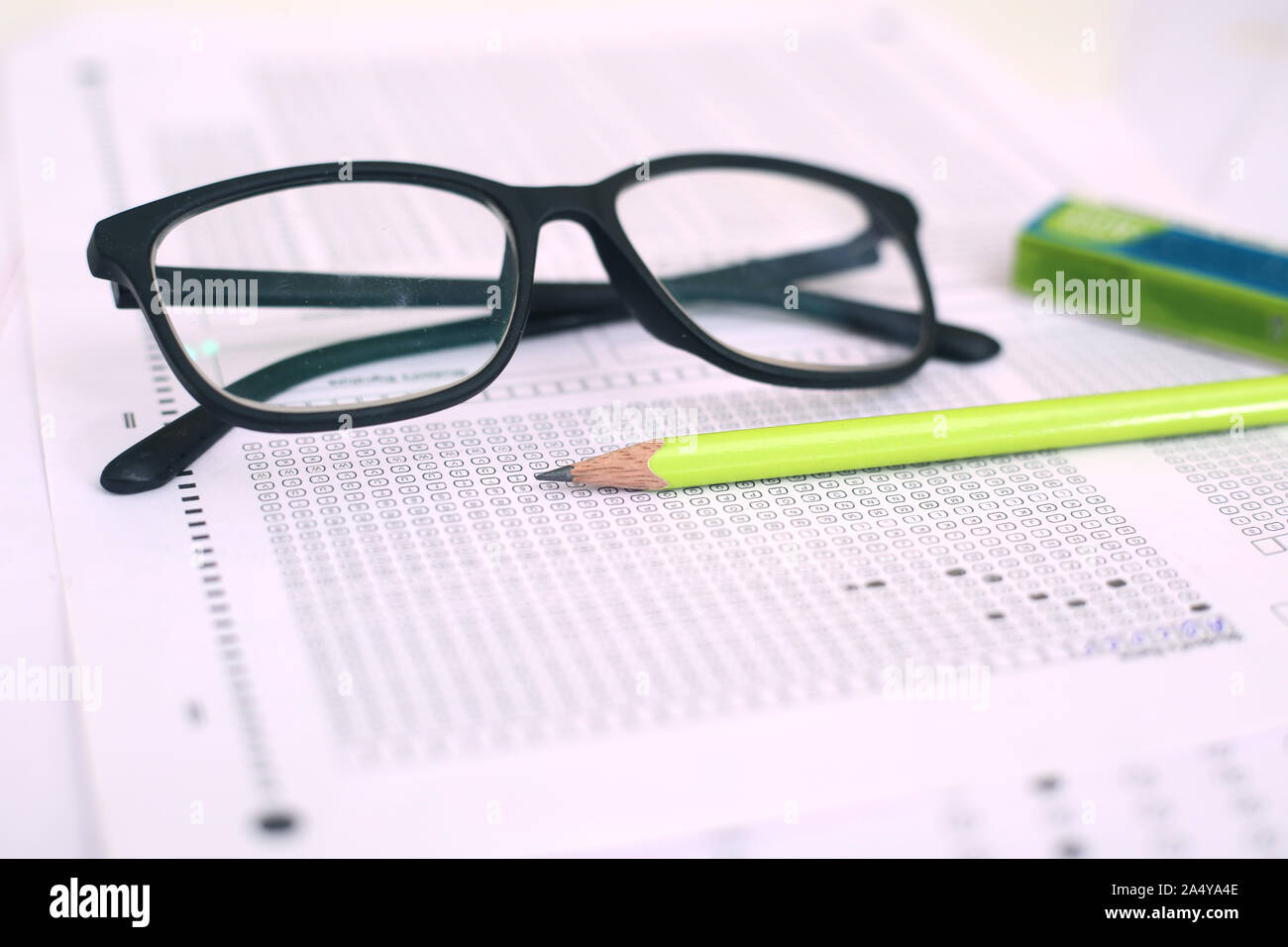 Omr test hi-res stock photography and images - Alamy