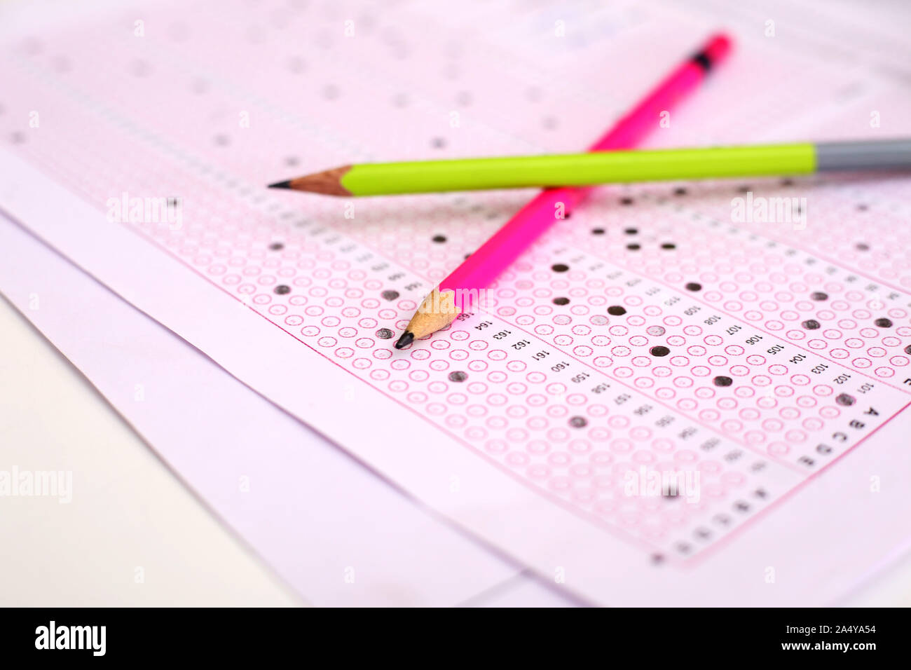 Omr test hi-res stock photography and images - Alamy