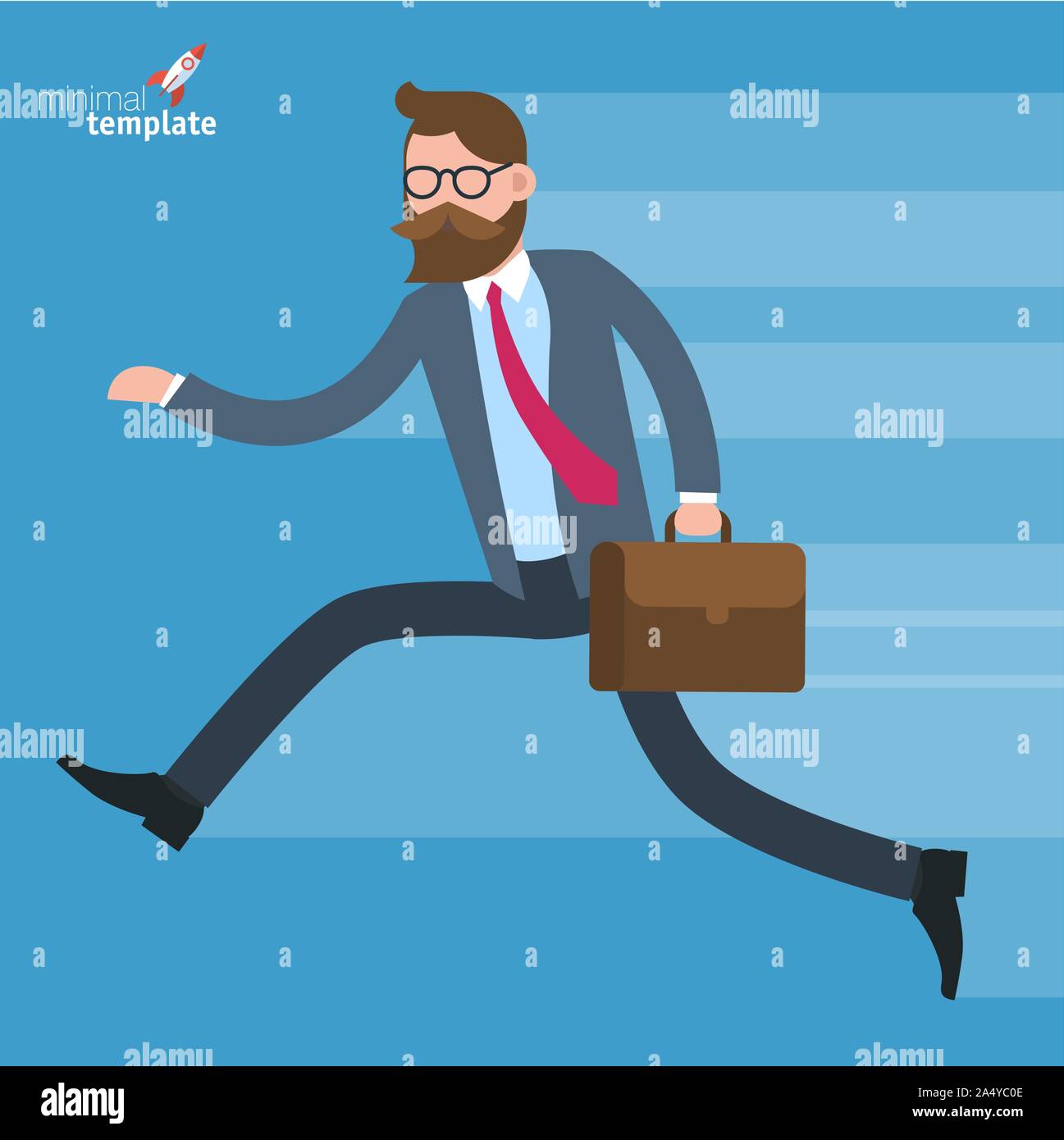 Runing man symbol Stock Vector Images - Alamy