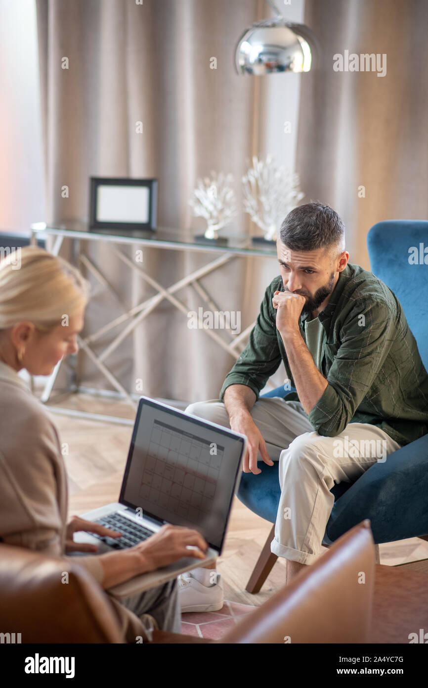 Screen top view dark room hi-res stock photography and images - Alamy