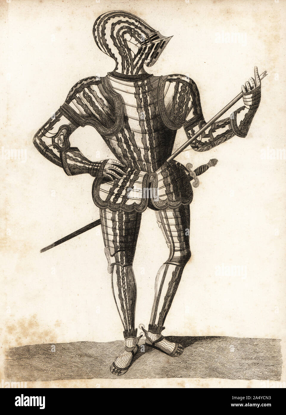 Suit of armour for a tilt belonging to Sir Robert Dudley, 1st Earl of ...