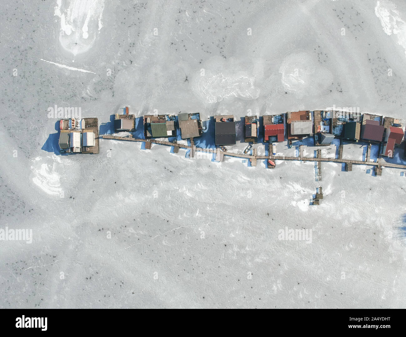 Bokod floating houses hi-res stock photography and images - Alamy