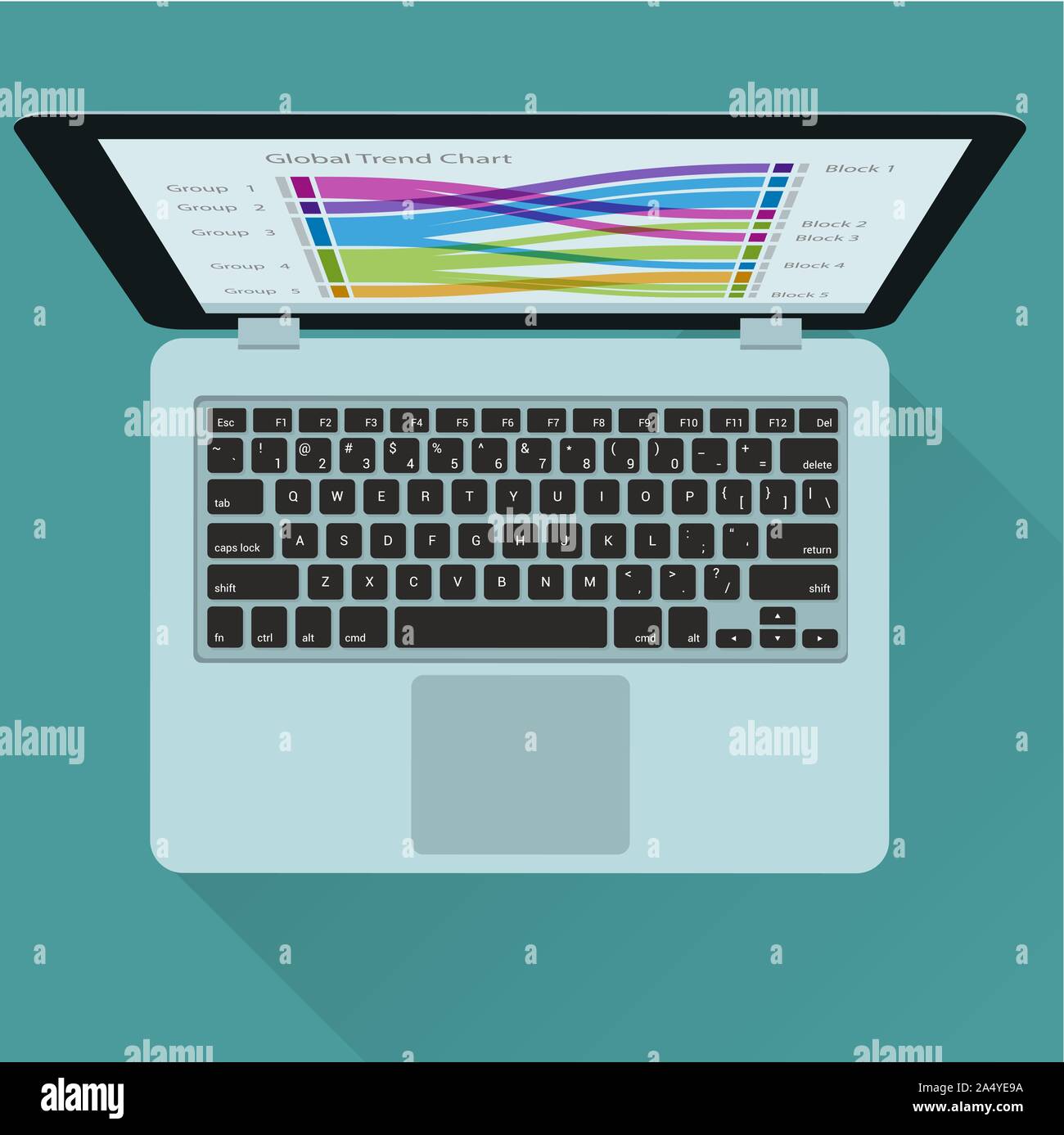 laptop design elements Stock Vector Image & Art - Alamy