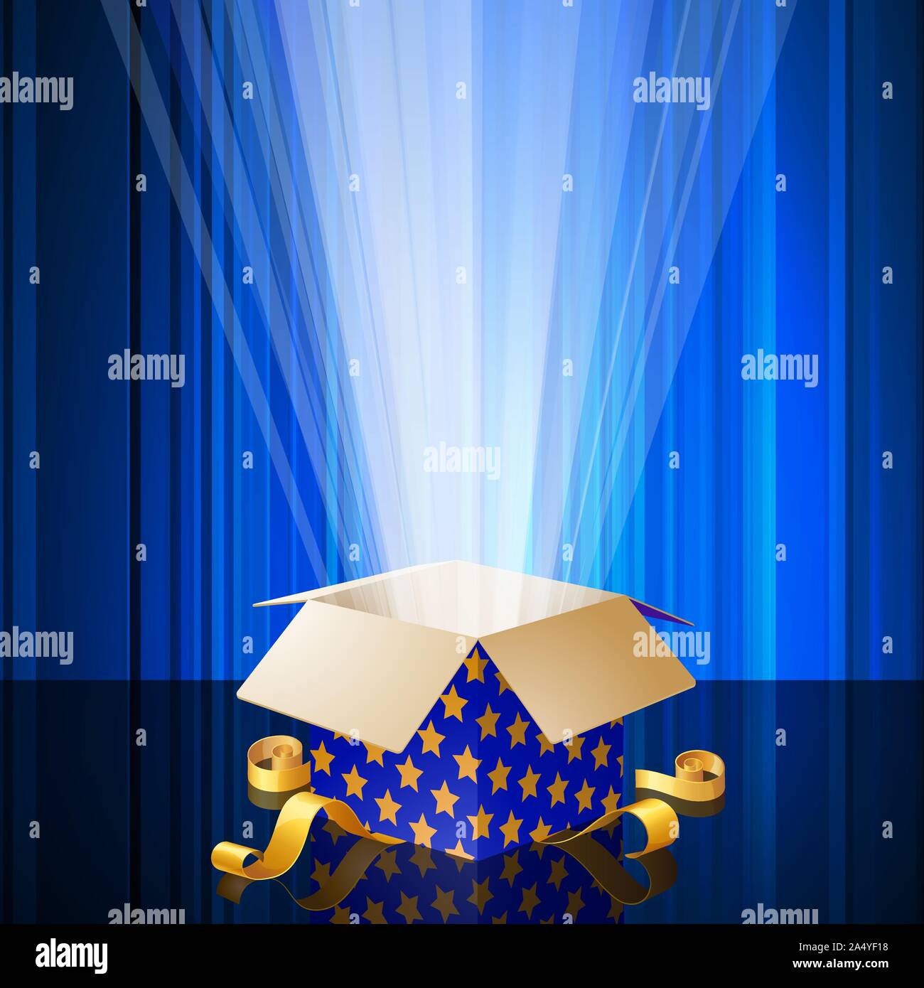 The magic box Stock Vector Images - Alamy