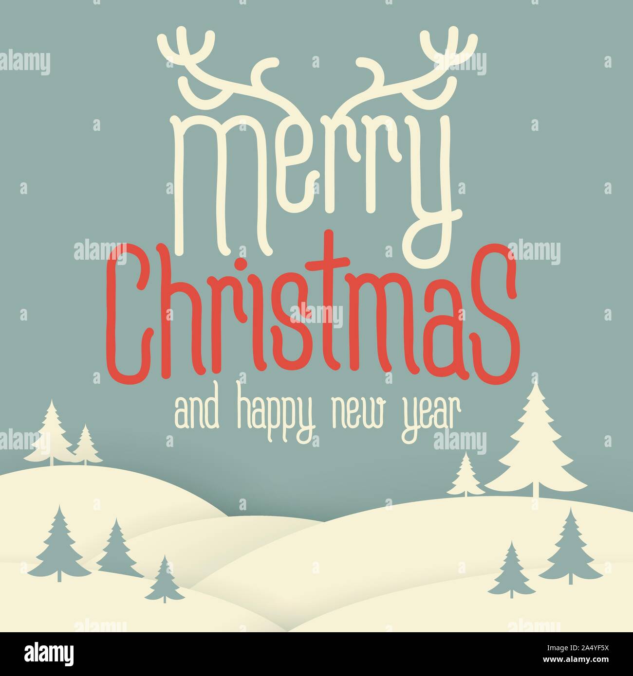 Creative new year tree Stock Vector Images - Alamy