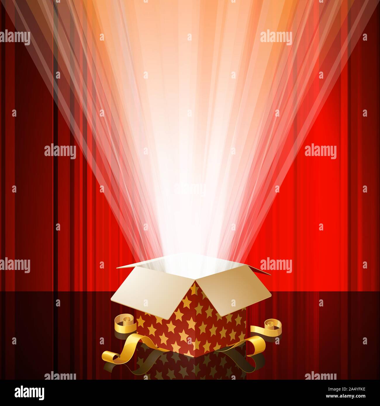 The magic box Stock Vector Images - Alamy