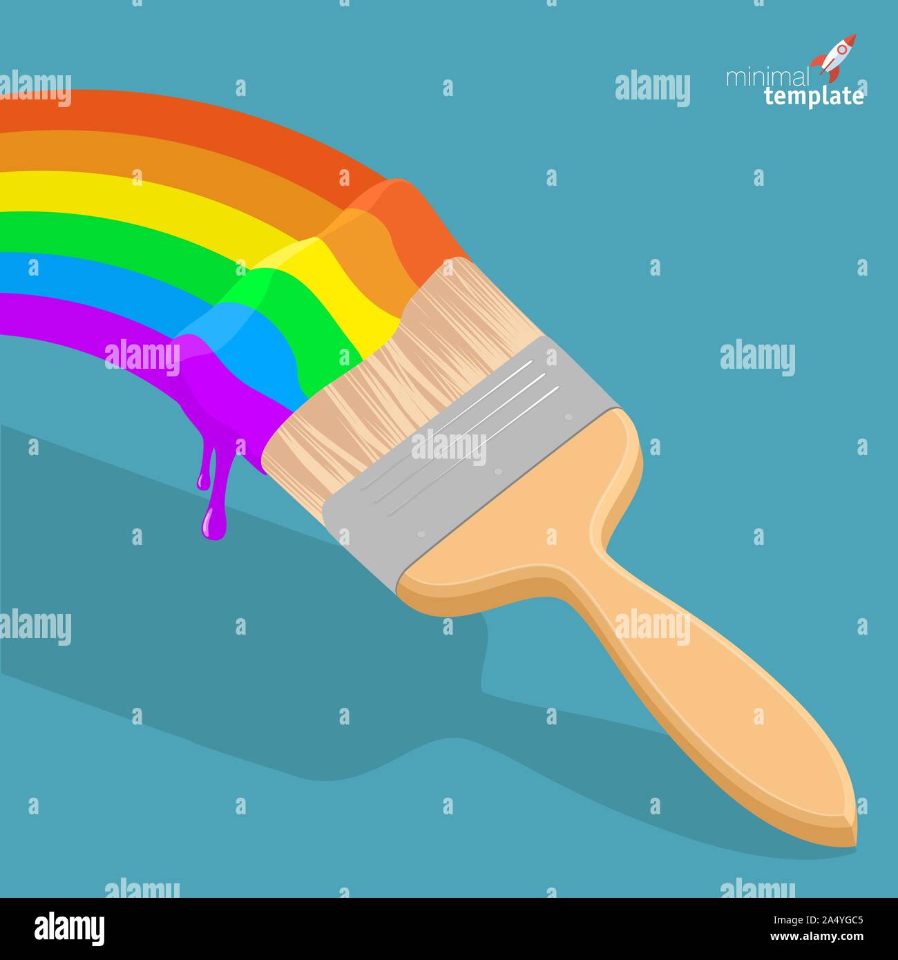 Raibow art hi-res stock photography and images - Alamy