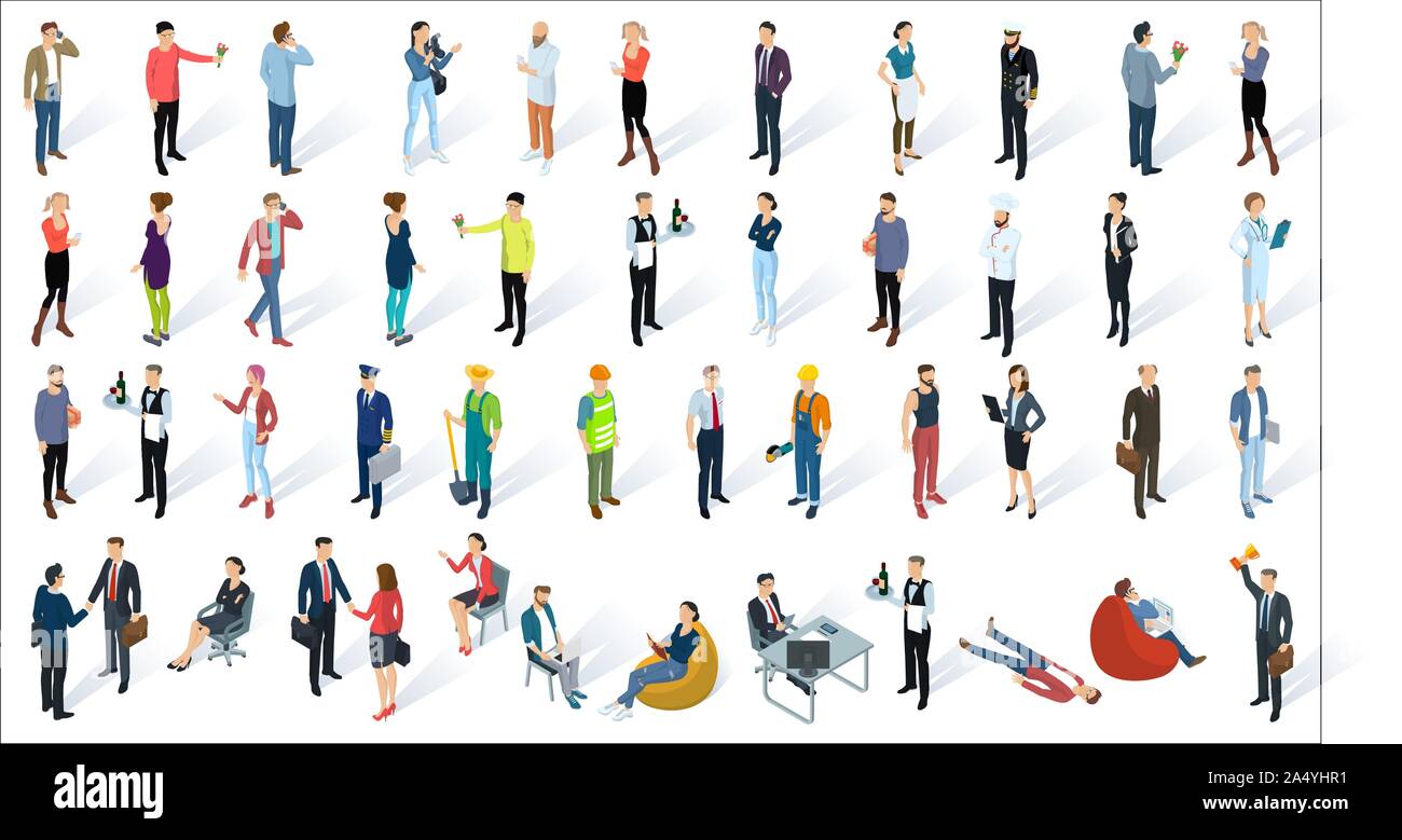 Farmer people character team Stock Vector Images - Alamy