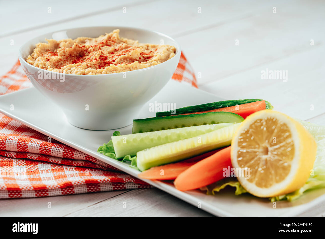 Mediterranean vegetable dip hi-res stock photography and images - Alamy