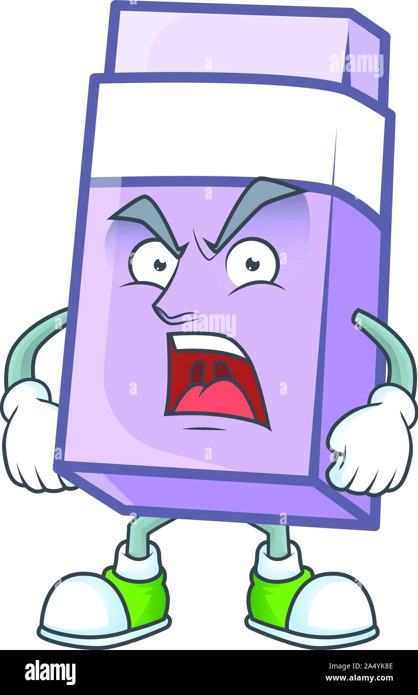 Angry icon eraser cartoon in the character Stock Vector Image & Art - Alamy
