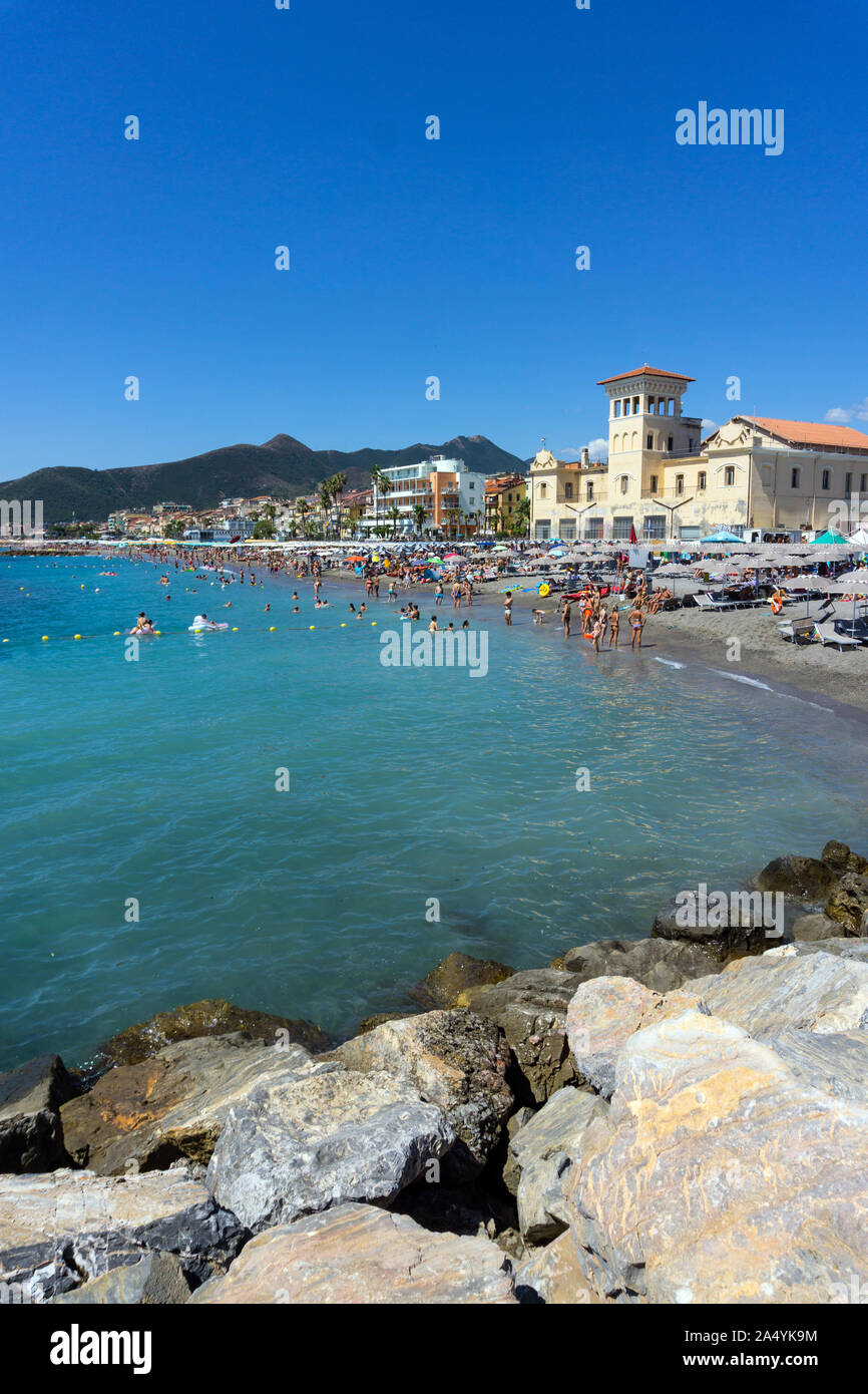 Loano beach hi-res stock photography and images - Alamy