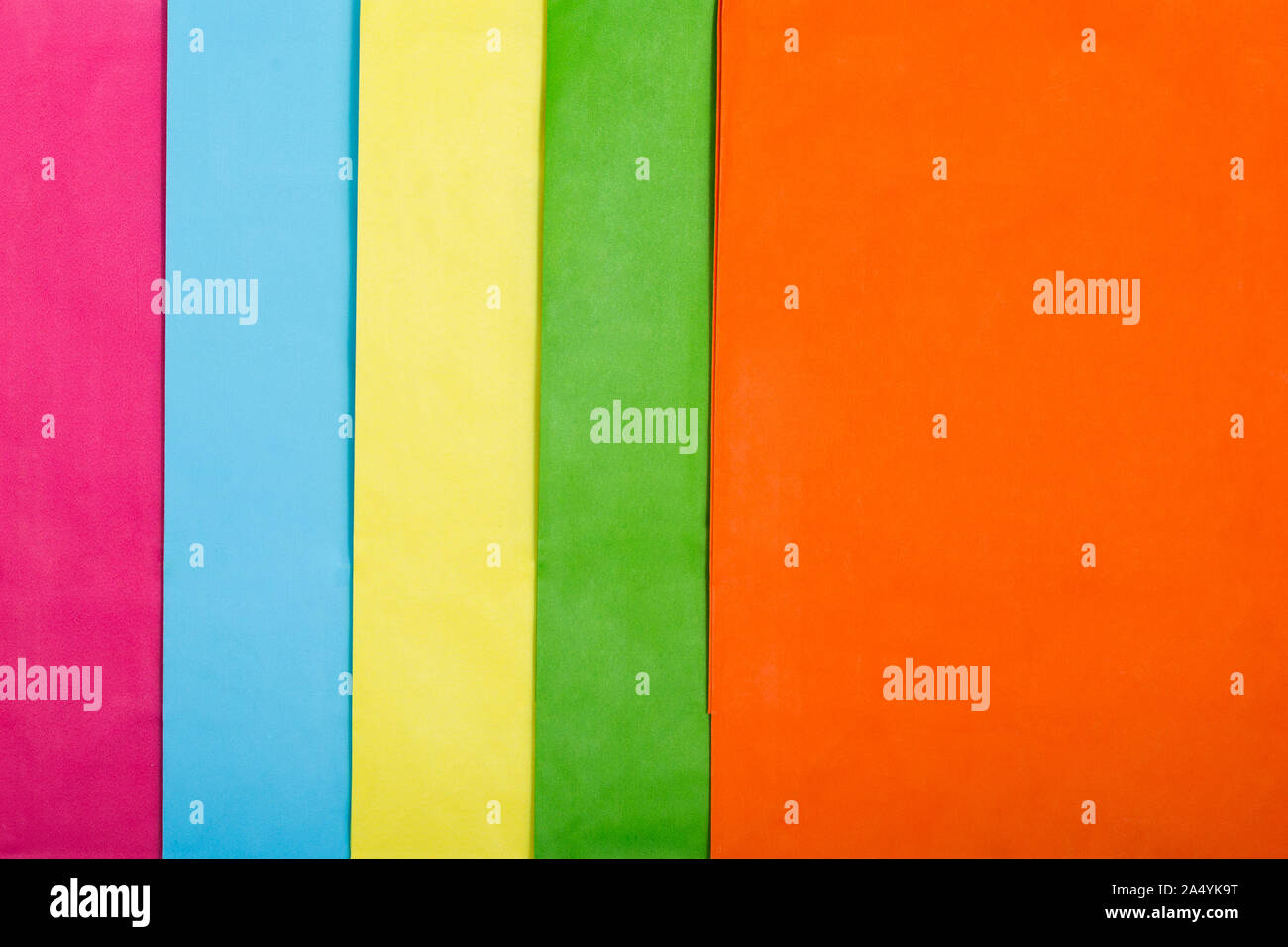 Striped colorful paper background Stock Photo - Alamy