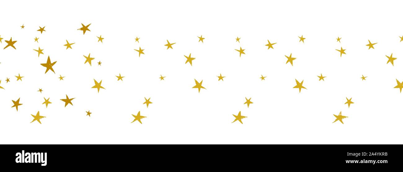 Yellow Stars With White Background