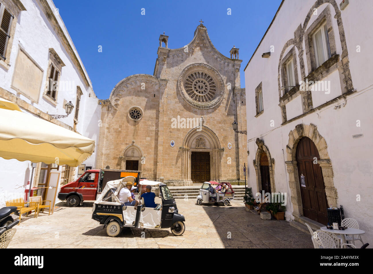 Italy, Apulia, Ostuni, the cathedral Stock Photo - Alamy