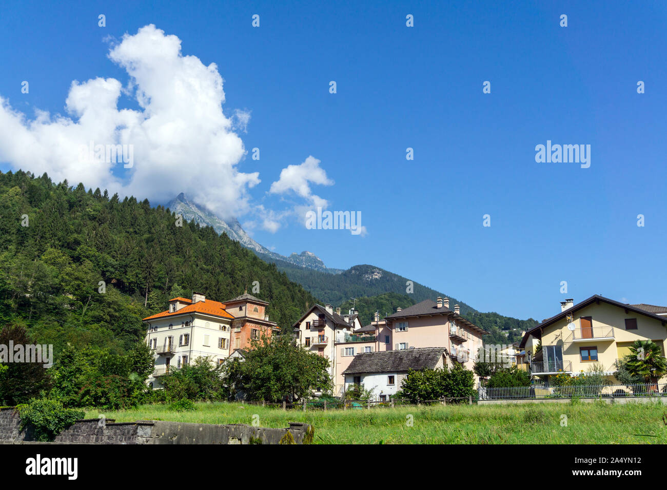 Italy, Piedmont, Crodo, landscape Stock Photo - Alamy
