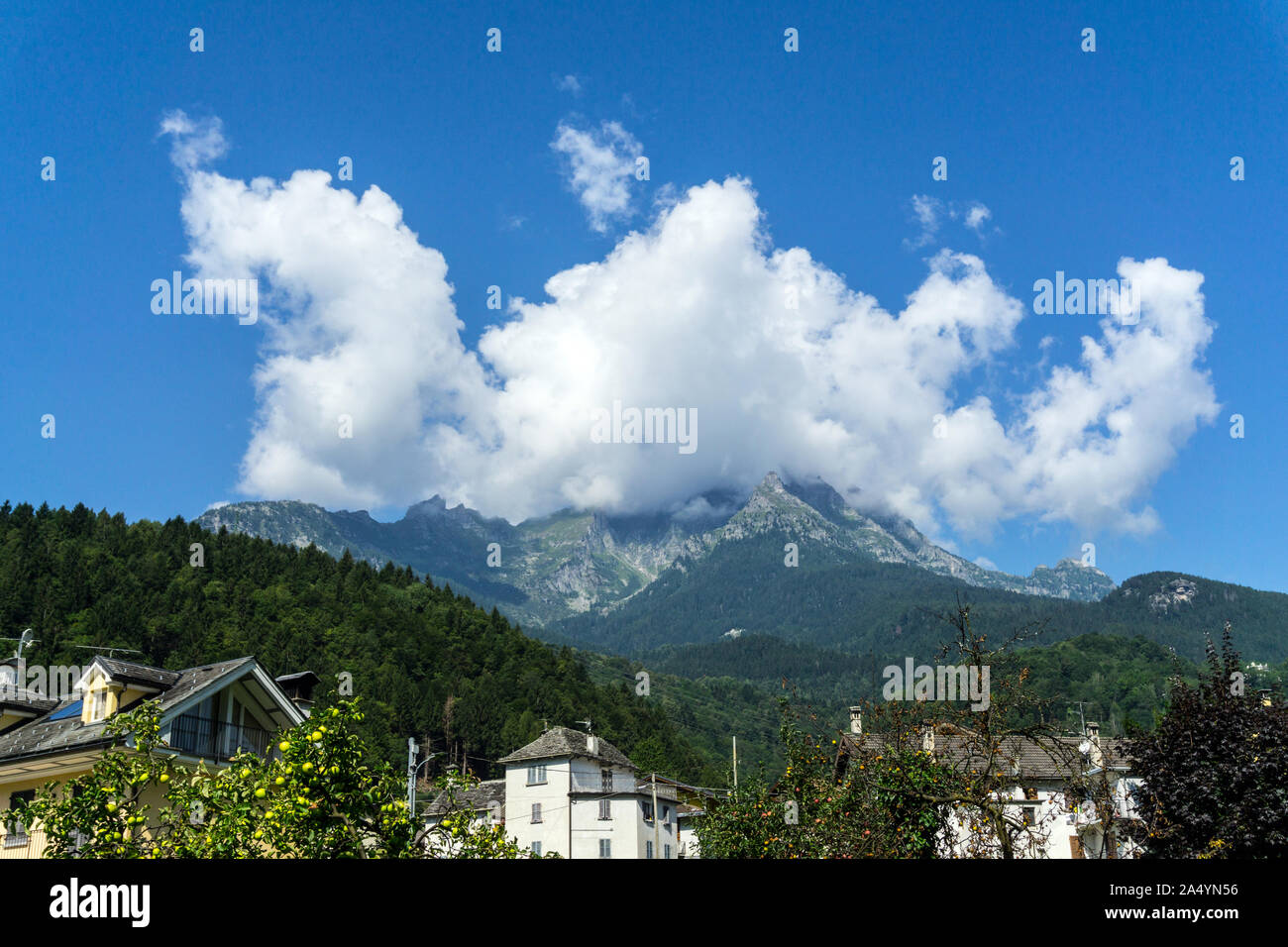 Italy, Piedmont, Crodo Stock Photo - Alamy