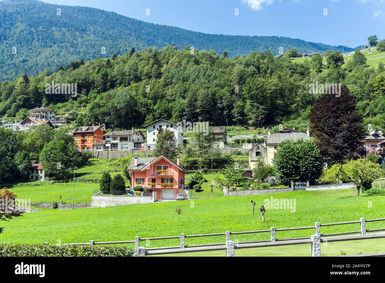 Italy, Piedmont, Crodo Stock Photo - Alamy