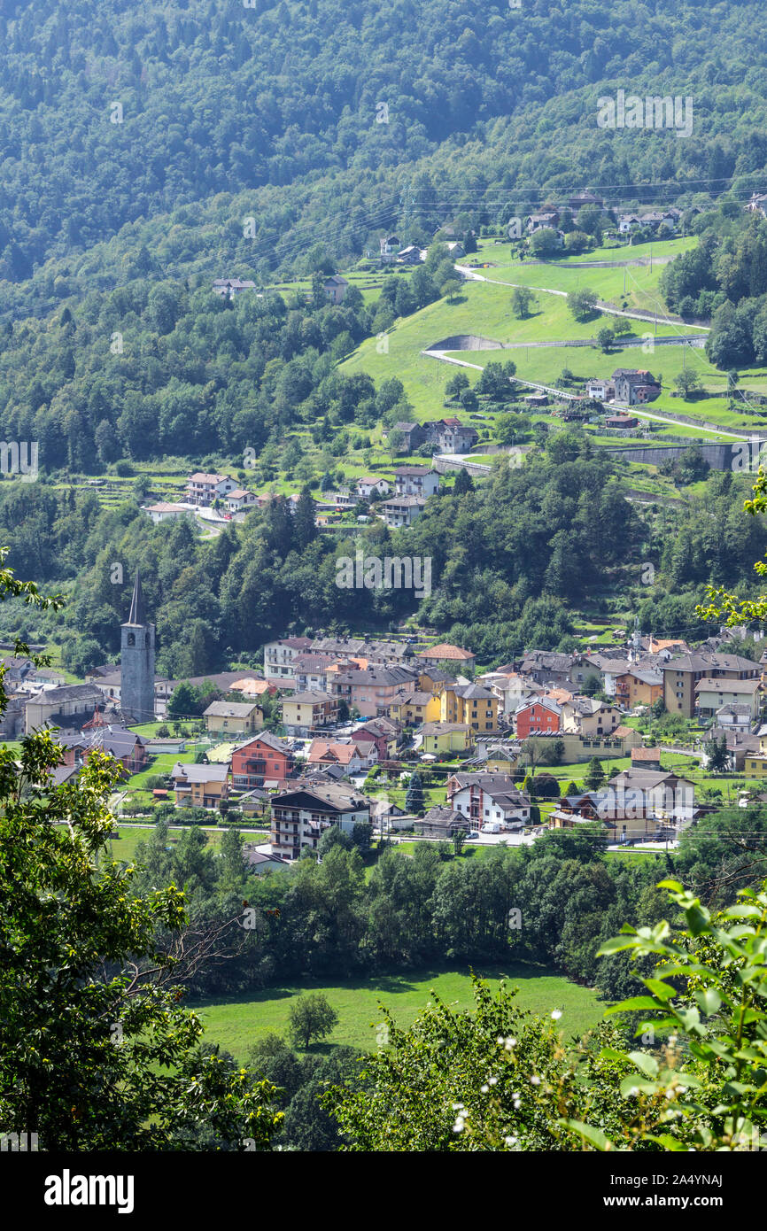 Italy, Piedmont, Crodo, cityscape Stock Photo - Alamy